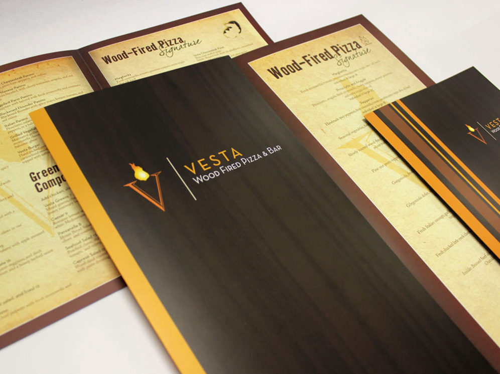 Vesta Menu Design | Splendor
