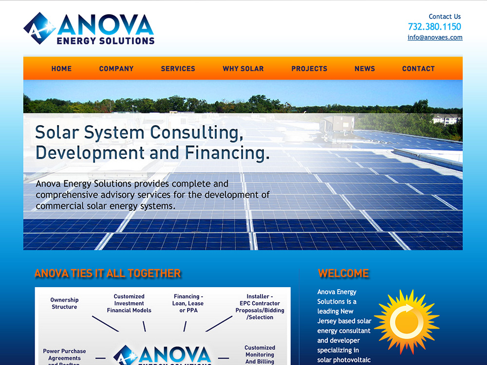 Solar Website Design, Web Design for Solar Company, Custom Web Design
