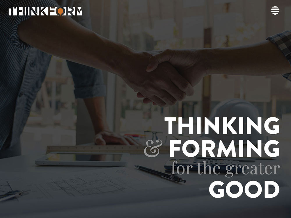 Website Design for Thinkform Architects | Splendor