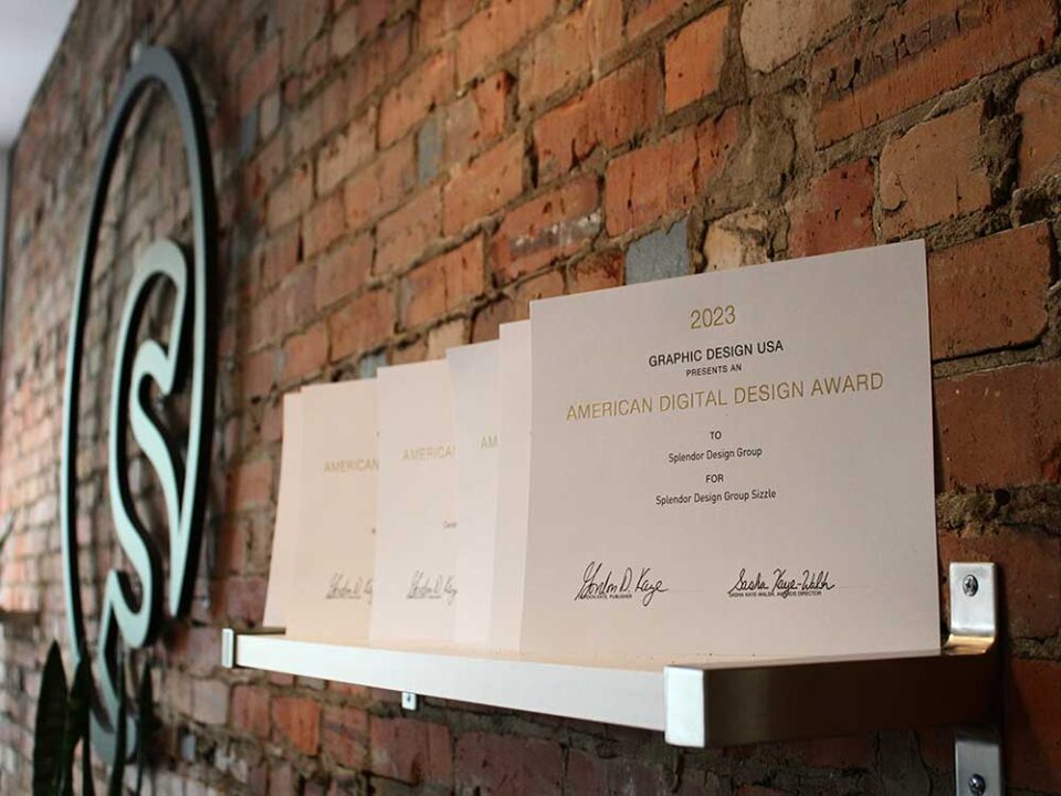 Splendor Wins 6 GDUSA Awards | Splendor